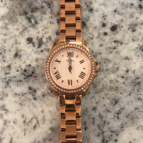 Fossil | Accessories | Rose Gold Fossil Watch | Poshmark